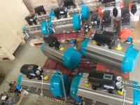 China Pneumatic Rotary Actuator Double Acting And Spring Return Pneumatic Actuators for sale