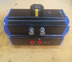 China Doppelwerkende DA83 pneumatische actuatorbesturingskleppen met dubbele werking Te koop