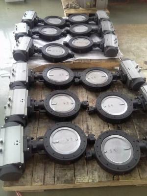 Cina Attuatore di valvola a farfalla pneumatica ad angolo di rotazione 90 in vendita
