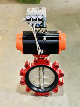 Cina Valvola a sfera pneumatica a 3 vie Valvola a farfalla attuatore OEM in vendita