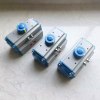 China Spring Return Pneumatic Rotary Actuator Rack And Pinion for sale