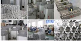 Cina Attuatore pneumatico a molla a ritorno a azione singola a doppio pistone Attuatore pneumatico a pistone in vendita