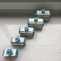 China AT Rack And Pinion Pneumatic Actuator Double Effect Single Effect for sale