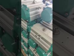 Per l'attuatore di valvola pneumatica a farfalla ATEX