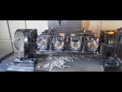 Rapido rack pneumatico e attuatore a pignone doppio effetto singolo effetto