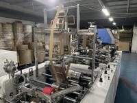 China High Speed Efficient Paper Handle Pasting Machine For Paper Bags for sale