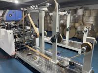 China 888 Automatic Flat Paper Handle Pasting Machine Precise Stable Performance For Paper Handle for sale