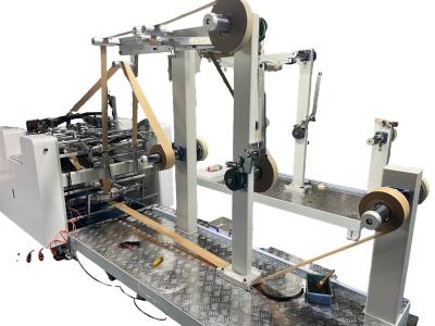 China High Speed 888 Automatic Flat Paper Handle Pasting Machine Continuous Running For Paper Handle Line for sale