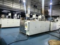 China Stable Performance 168 Automatic 2 Robot Arms Twisted Rope Paper Handle Pasting Machine Precise Control For Handle System for sale