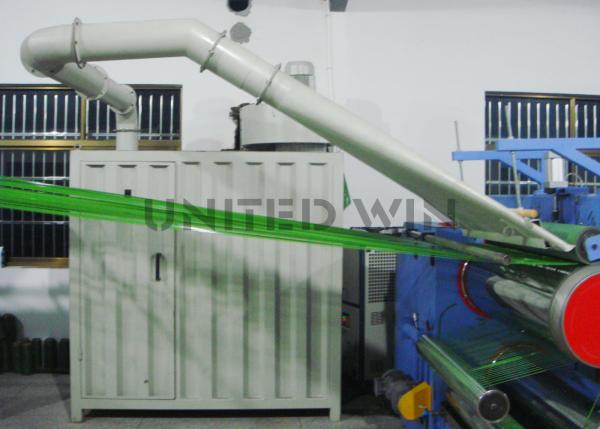 LDPE PP Artificial Grass Stretching Production Line Artificial Turf Flat Yarn Filament Extrusion Machine