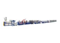 China PP Flat Yarn Stretching Making Machine Tape Extrusion Line Process for sale