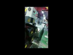 Linha filme liso expulsando plástico da extrusão da fita dos PP que estica a máquina 380KW