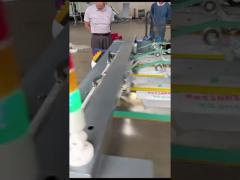 20pcs/Min Automatic Cutting And Sewing Liner Lnserting And Hemming Machine