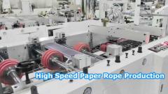 High Speed Twisted Paper Rope Machine Reliable Output
