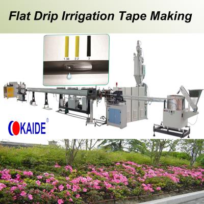 China Flat Drip Irrigation Pipe Production Line 180m/min for sale