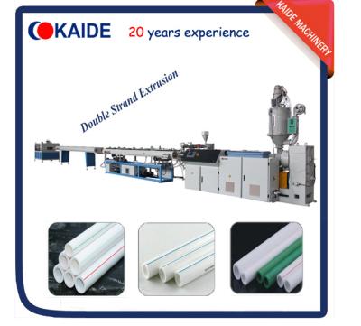 China Pipe Making Machine for Double Strand PPR Pipe 40m/min KAIDE factory for sale
