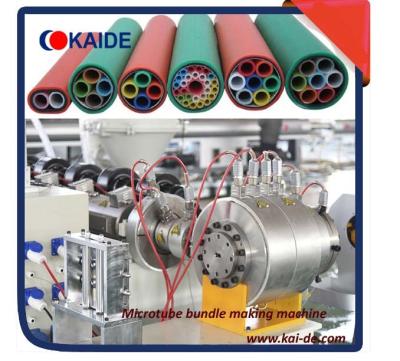 Китай Машина 5/3.5mm штрангпресса microduct PE радиосвязи выдувания воздухом, 10/8mm, 12/10mm продается
