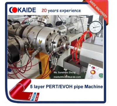 China PEX/EVOH oxygen barrier Pipe Line KAIDE factory for sale