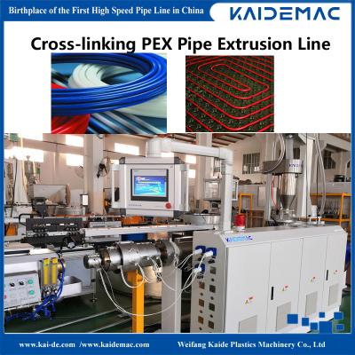 China Crosslinking PEX Pipe Extrusion Line, Silane Crosslinking Polyethylene Pipe Making Machine for sale