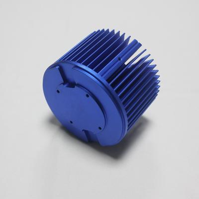 Cina Anti corrosione del dissipatore di calore freddo 85x75mm blu di pezzo fucinato pratica in vendita