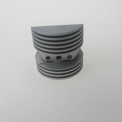 Cina Industrial CNC Precision Machining LED Lighting Heat Sink With Anodizing Grey in vendita