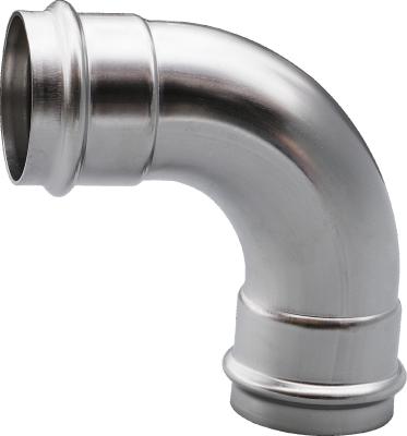China STAINLESS STEEL 304 PRESS 90 DEG ELBOW DN15-DN100 for sale