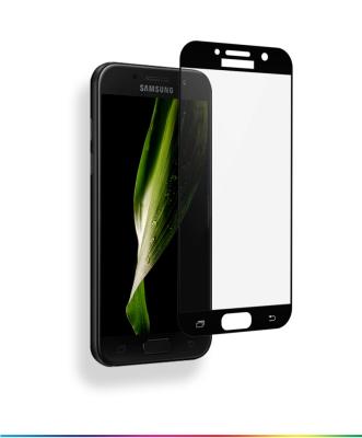 China Full Cover Tempered Glass Screen Protector For Samsung Galaxy A3 2017 for sale