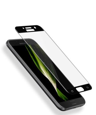 China 0.33mm 3D Curved Full Cover Tempered Glass Screen Protector For Samsung Galaxy A7 2017 for sale