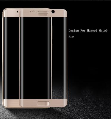 China 0.33mm 3D Curved Edge Full Coverage Tempered Glass Screen Protector For Huawei Mate9 pro for sale