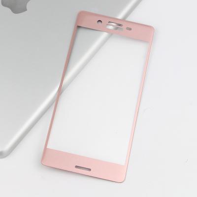 China 0.33mm 3D Curved Full Cover Tempered Glass Screen Protector For Sony Xperia X for sale