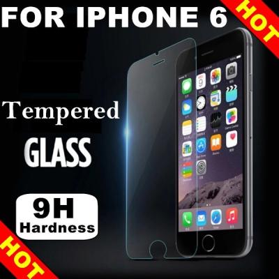 China 0.33mm Ultra HD 9H Hardness Tempered Glass Screen Protector For Iphone 6 6s for sale