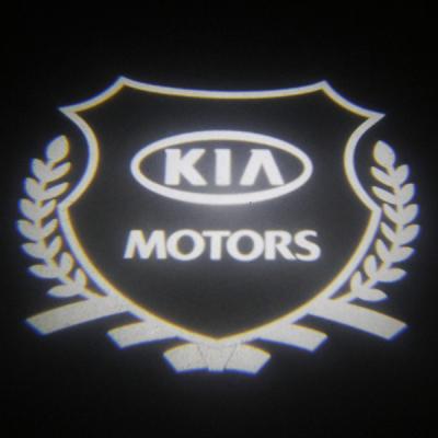 Cina Il proiettore della porta di abitudine 3D LED accende il logo dei MOTORI di IP67 260lm KIA in vendita