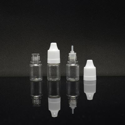 Cina La plastica 20ml svuota le bottiglie del succo di e con il cappuccio della prova del bambino, radura/bianco in vendita