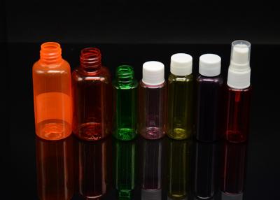 Cina Bottiglie cosmetiche di plastica trasparenti variopinte/contenitori cosmetici senz'aria in vendita