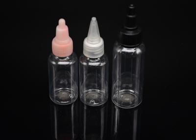 Cina Bottiglie cosmetiche di plastica del chiaro contenitore della colla con il coperchio a vite tagliente, 5ml 10ml 15ml 20ml in vendita