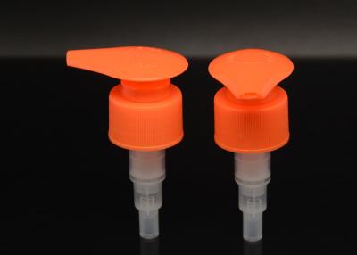 Cina Arancia struttura della pompa della lozione dell'emulsione dell'erogatore della pompa di 28/410 plastiche in vendita