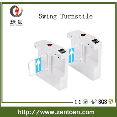 China entry control applications security turnstile swing gate for sale