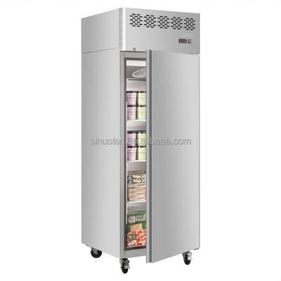 China Fan Cooling Commercial Freezer Upright Fridge And Freezer Restaurant Equipment Kitchen Refrigerator for sale
