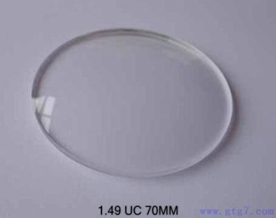 China 1.56 Resin lens UC single vision lenses 70 for sale