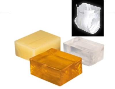 China Adult Diaper PSA Hot Melt Adhesive for Disposable Hygiene Products for sale