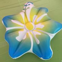 China custom exquisite high quality inflatable flower pool float mat for sale
