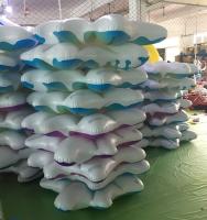 China custom exquisite high quality inflatable flower pool float mat for sale