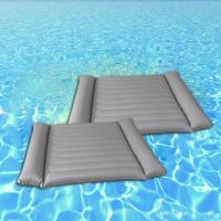 China Custom PVC Inflatable Swimming Pool Float Mat 2x2m 0.25mm Thickness for sale