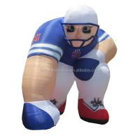 China Customized 6m High Oxford Cloth Inflatable Baseball Player for Advertising with 220V Blower for sale