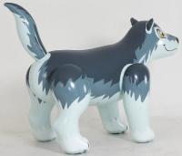 China Customized PVC Inflatable Wolf 8ft Long for Courtyard Decoration Outdoor Advertising for sale
