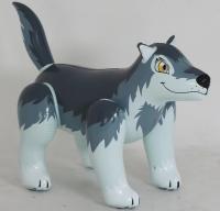 China Customized PVC Inflatable Wolf 8ft Long for Courtyard Decoration Outdoor Advertising for sale
