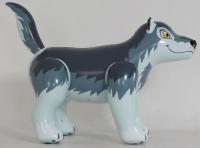 China Customized PVC Inflatable Wolf 8ft Long for Courtyard Decoration Outdoor Advertising for sale