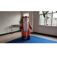 China Custom 6ft Inflatable Fox for Promotions Party Advertising PVC 0.4mm for sale