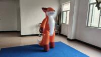China Custom 6ft Inflatable Fox for Promotions Party Advertising PVC 0.4mm for sale