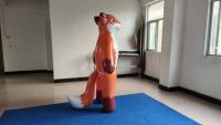 China Custom 6ft Inflatable Fox for Promotions Party Advertising PVC 0.4mm for sale